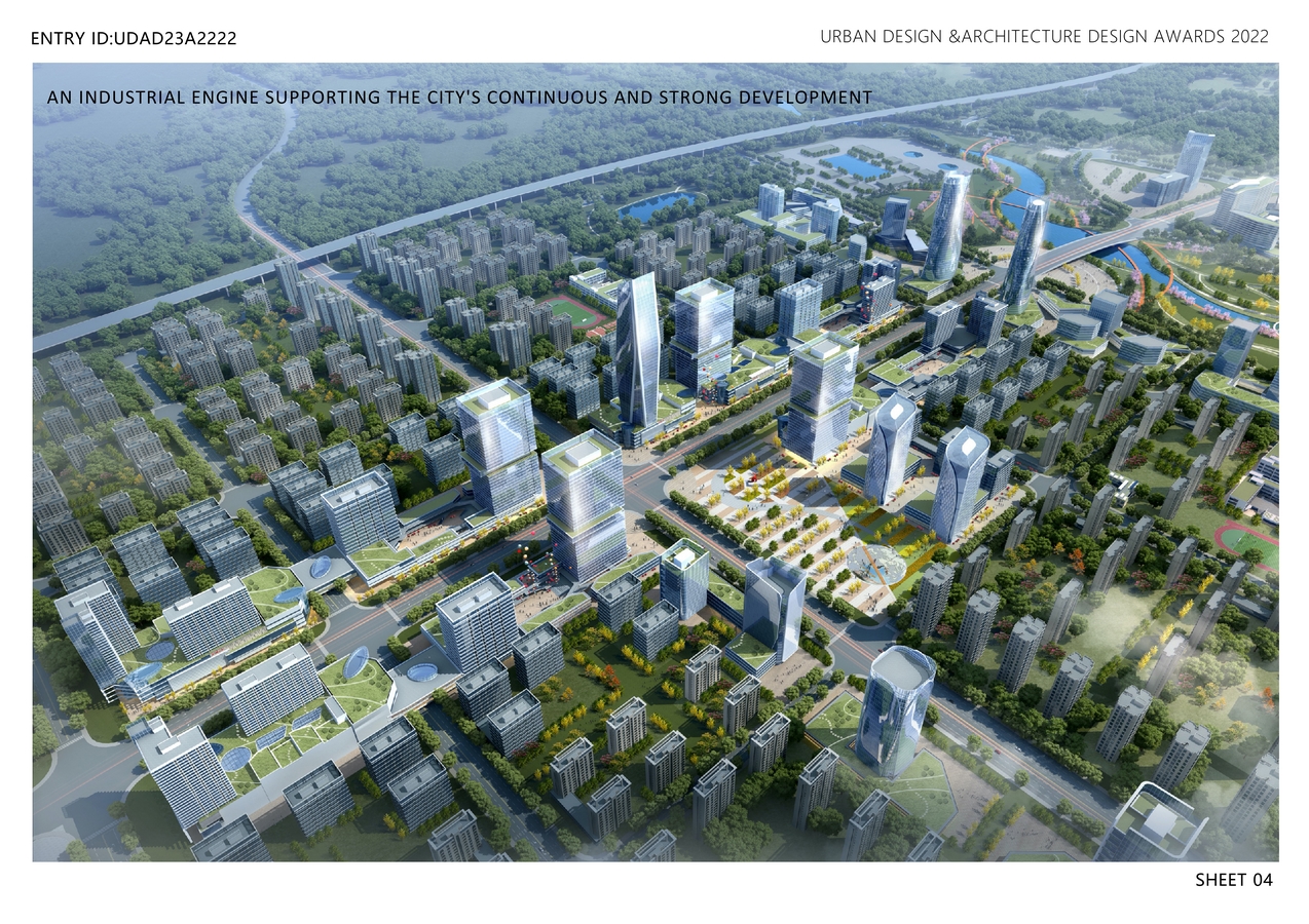 Silver Winner – Urban Design for JiuWang New Town, Xinjian District ...