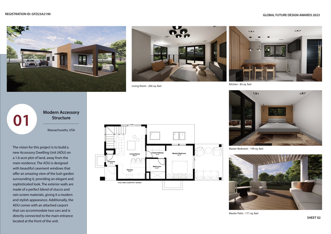 Gold Winner – Modern Accessory Structure Tiny House | Pionarch Design ...