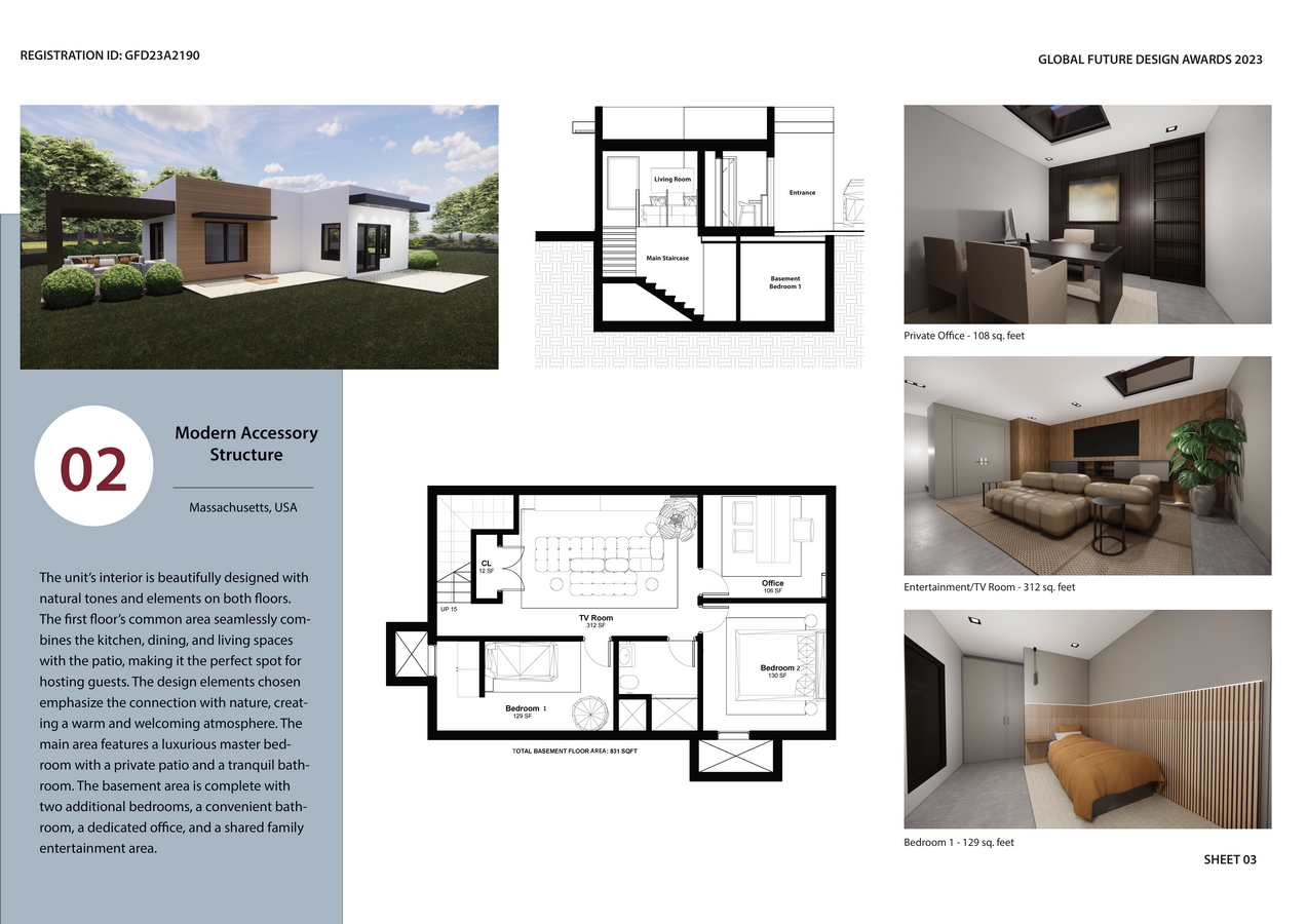 Gold Winner – Modern Accessory Structure Tiny House | Pionarch Design ...