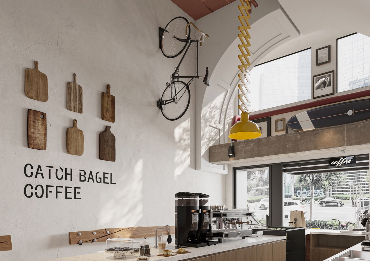 Gold Winner – CATCH BAGEL | Beijing Yiran Decoration Design Co. , Ltd.