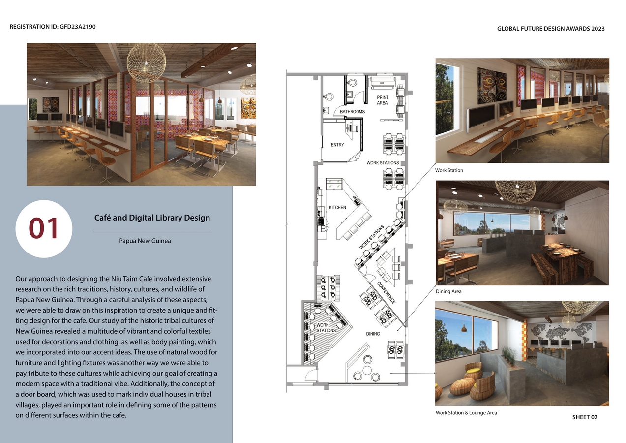 Silver Winner – Café & Digital Library Design | Pionarch Design and ...