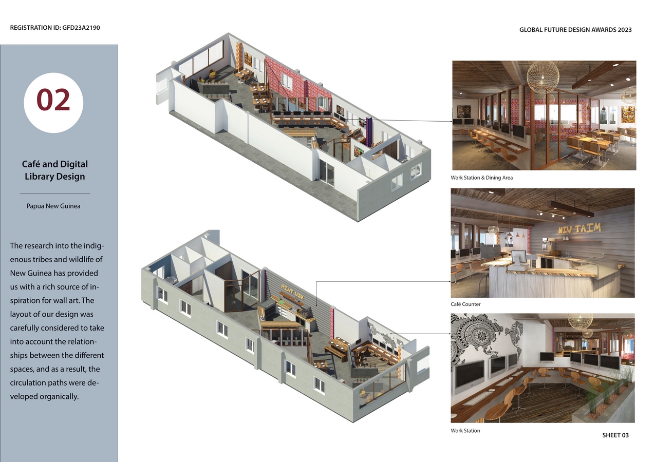 Silver Winner – Café & Digital Library Design | Pionarch Design and ...