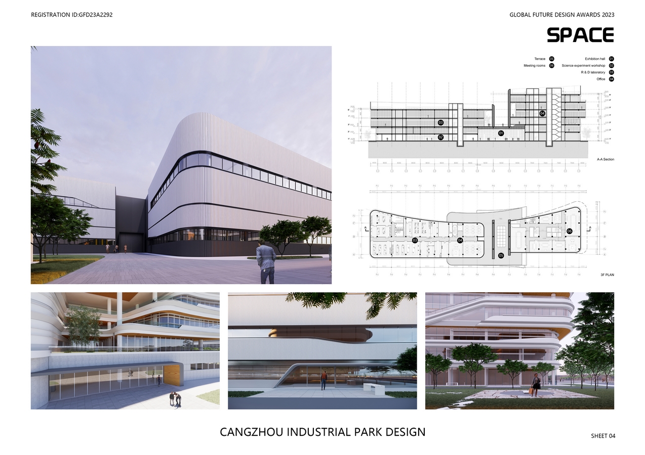 Gold Winner – Cangzhou Industrial Park Design | INSCAPE Architecture