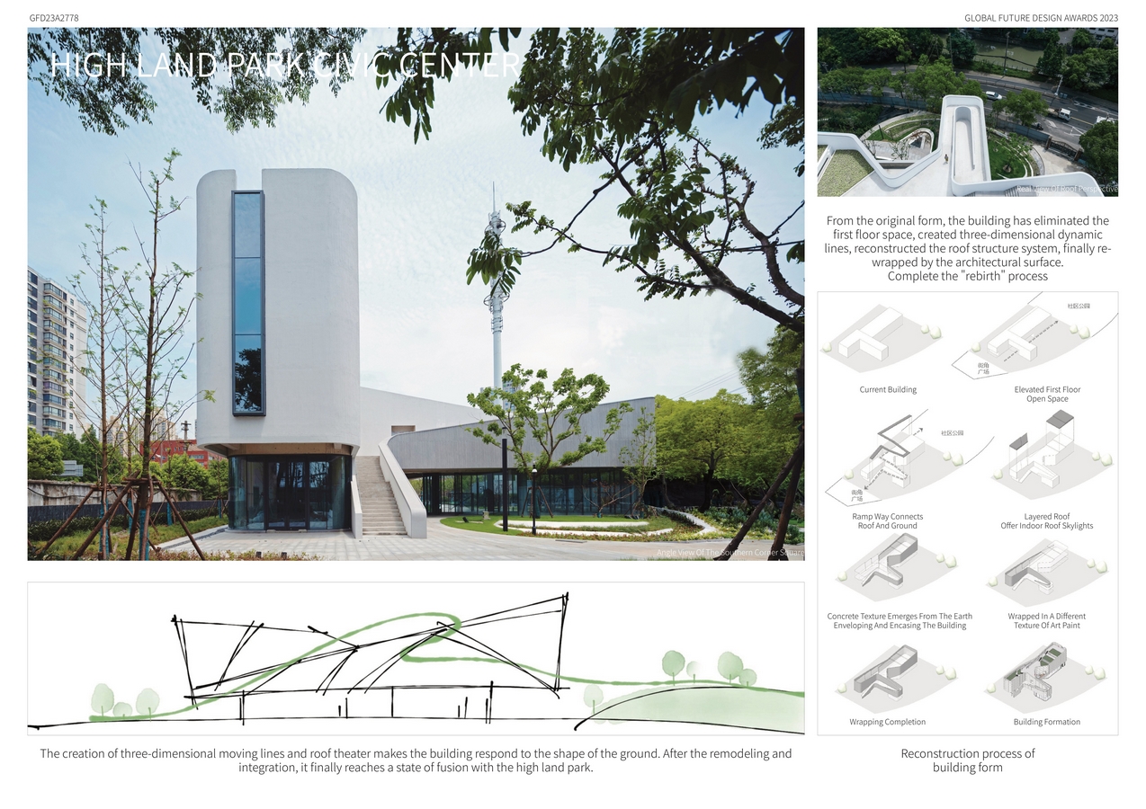 Gold Winner – Gaojing Park Civic Center | Cuiyang Design Group ...