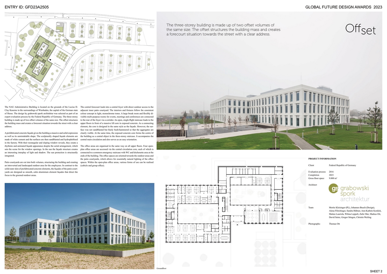 Gold Winner – NAU Administrative Building | grabowski.spork architektur