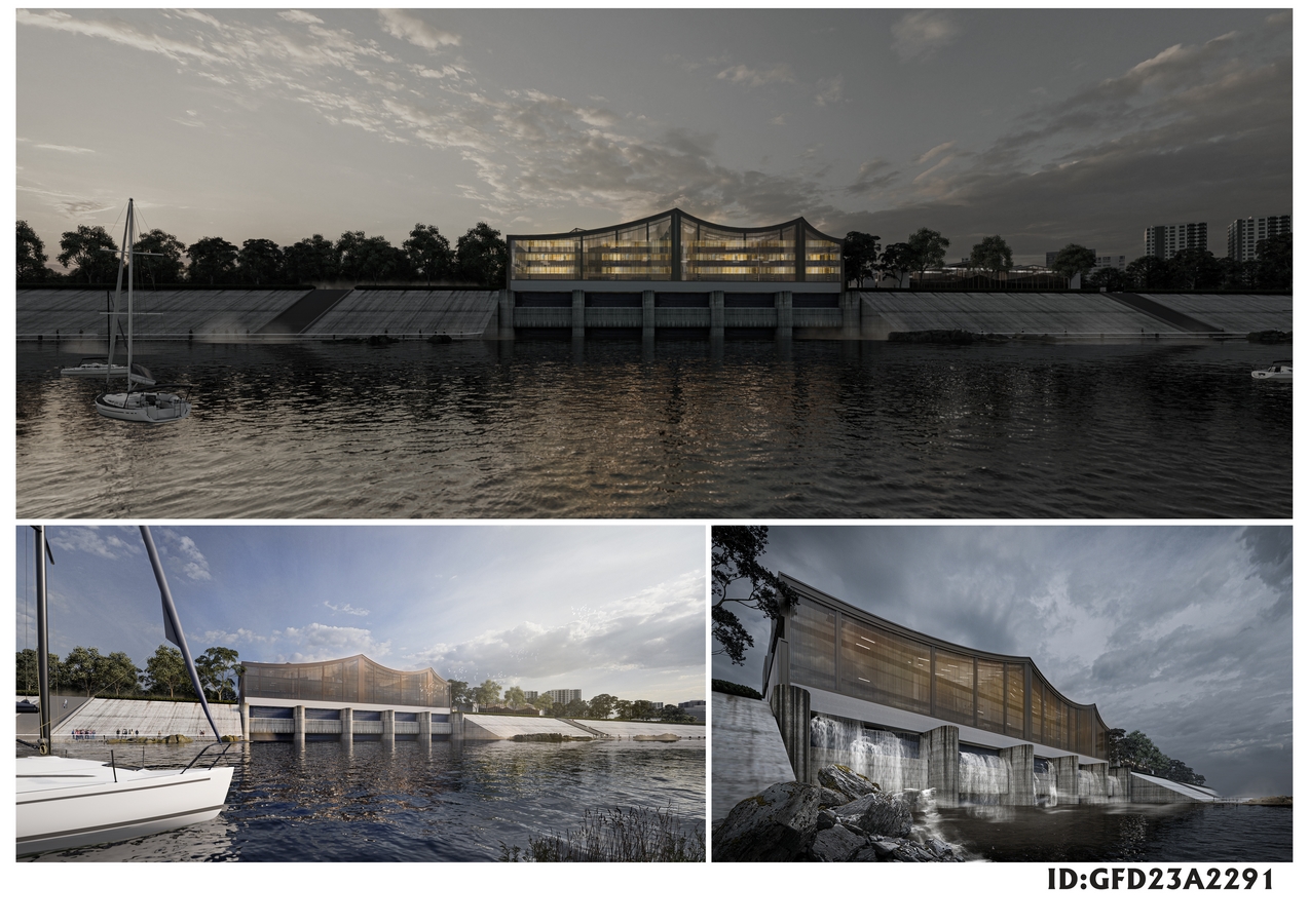 Gold Winner – Qiantang River water conservancy project | Hangzhou Qinzi ...