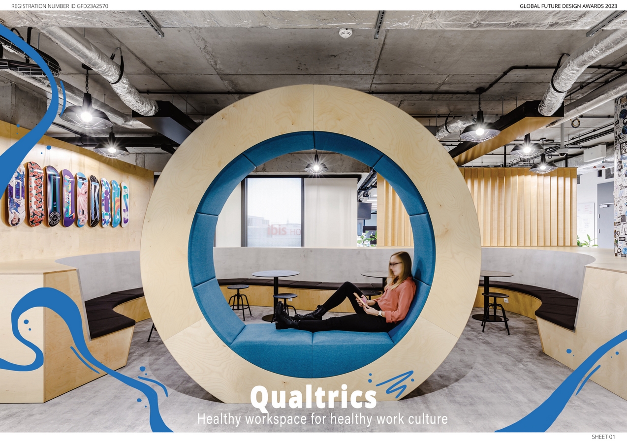 Gold Winner – Qualtrics Street Office in Cracow | Colliers Define