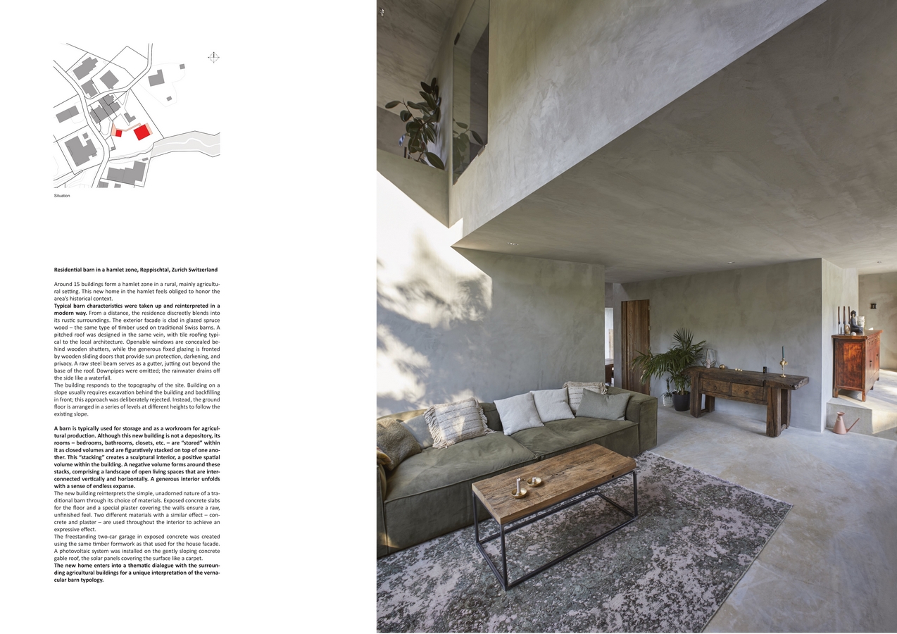 Gold Winner – Residential barn in a hamlet zone, Reppischtal, Zurich Switzerland | BE ...