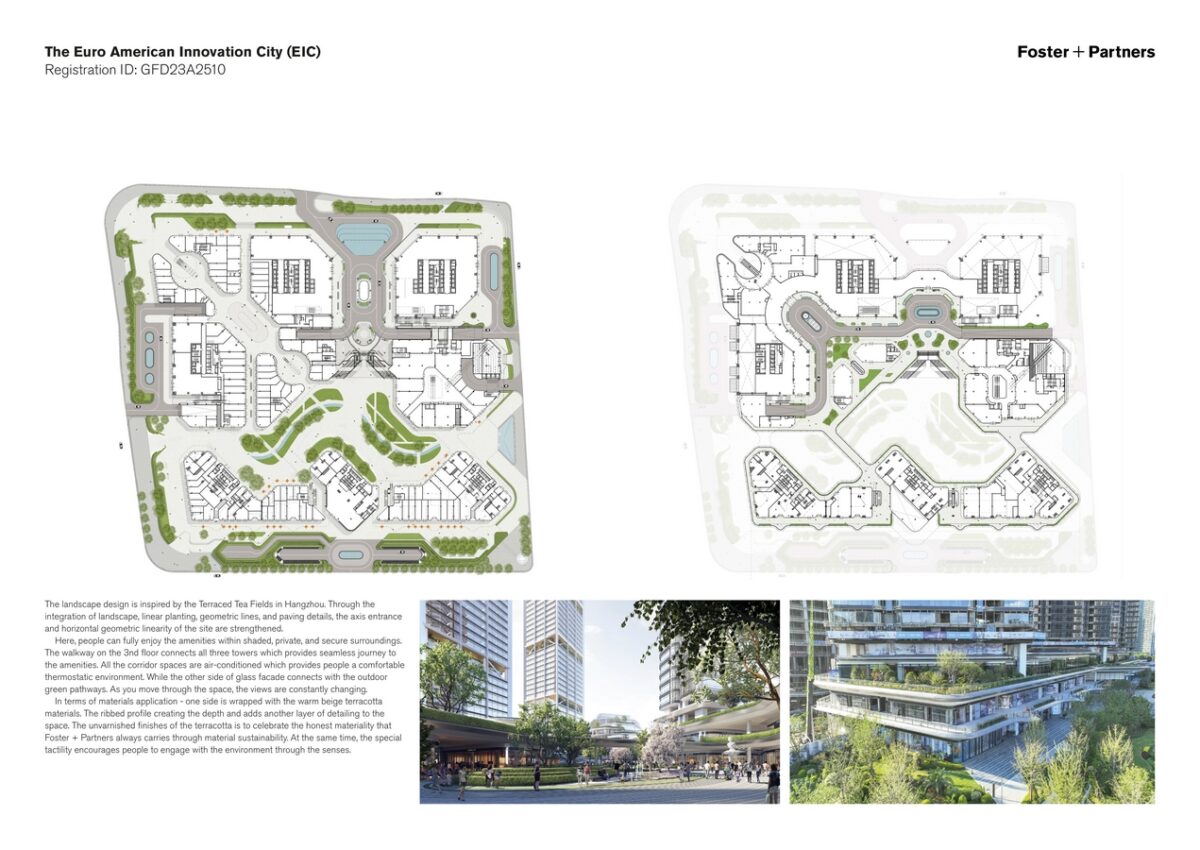 Gold Winner – The Euro American Innovation City (EIC) | Foster + Partners