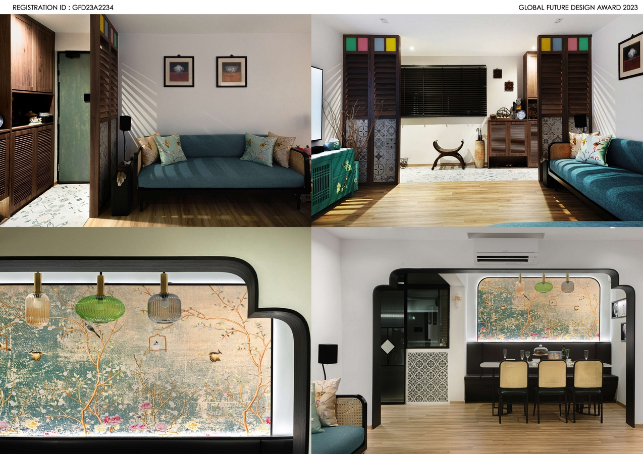 Bronze Winner – The Peranakan House | Earth Interior Design