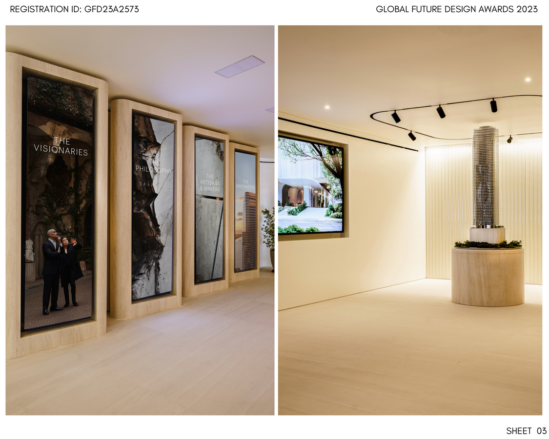 Gold Winner – The Residences at 1428 Brickell Sales Gallery at the ...