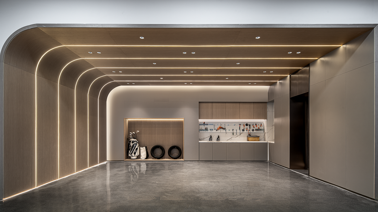 Bronze Winner – Wanda “Night Neijiang” C-03 courtyard model room ...