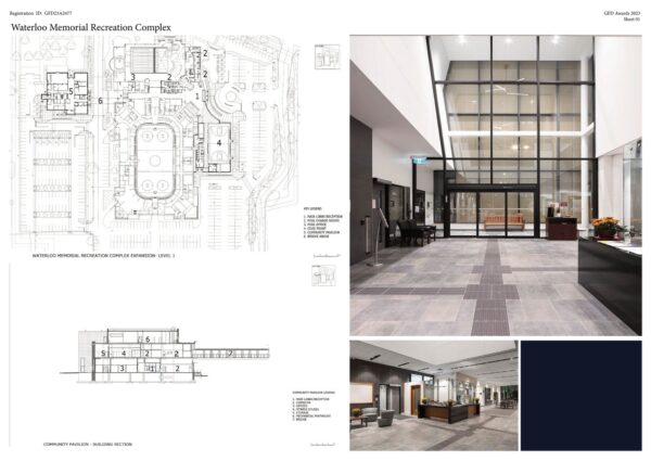 Gold Winner – Waterloo Memorial Recreation Complex | Parkin Architects ...