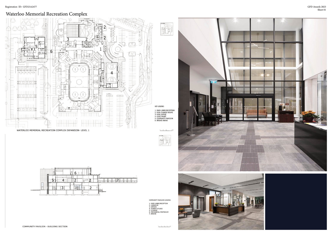 Gold Winner – Waterloo Memorial Recreation Complex | Parkin Architects ...