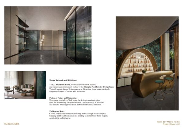 Gold Winner | C&D Group — Huaian TIANXI Bay Model Home | Shanghai ARVI Interior Design Ltd.