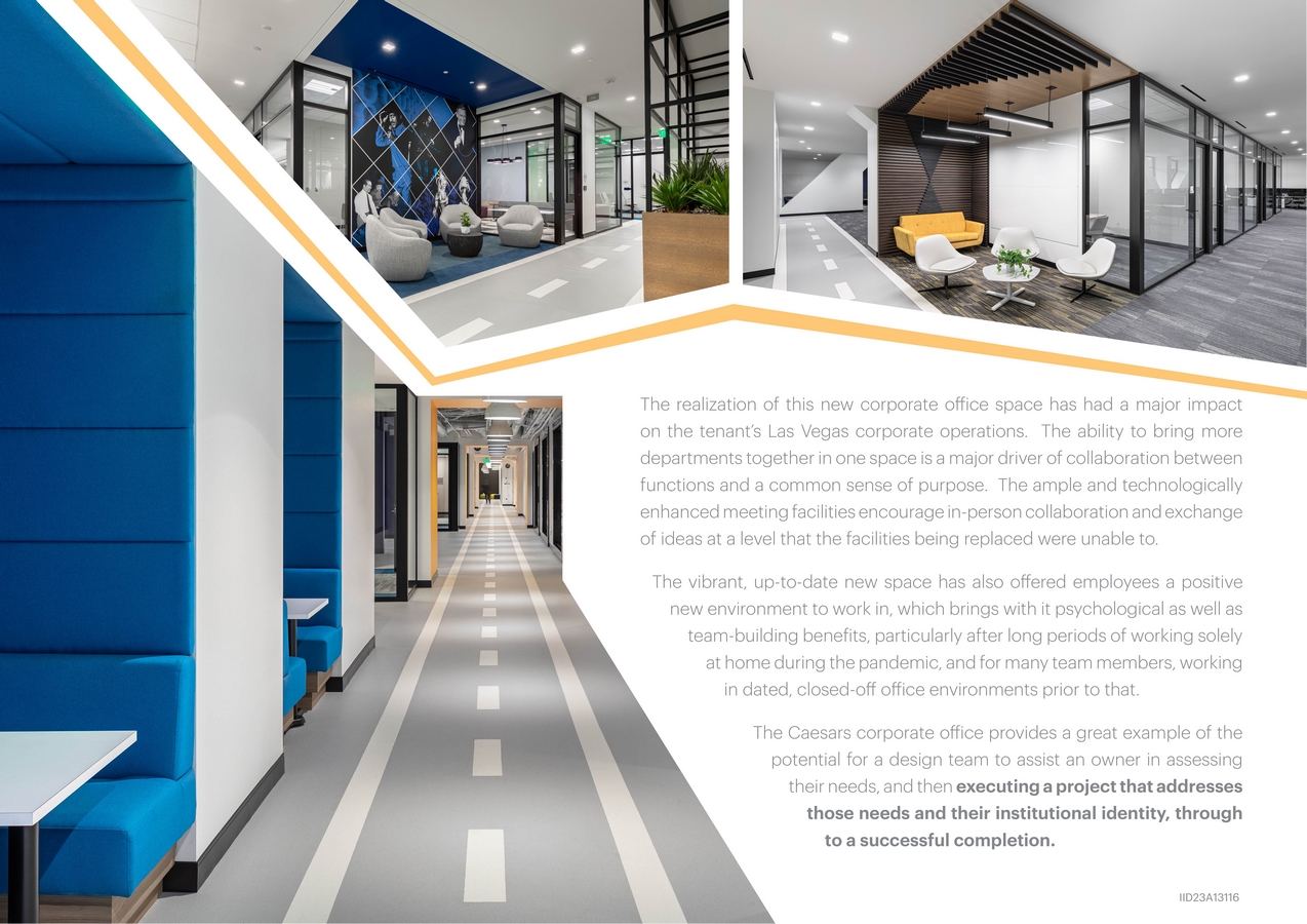 Gold Winner | Caesars Entertainment Corporate Headquarters | kga, Inc.