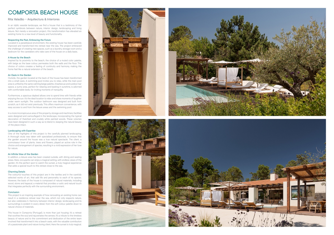 Gold Winner | Comporta Beach House | Rita Valadão – Arquitectura ...