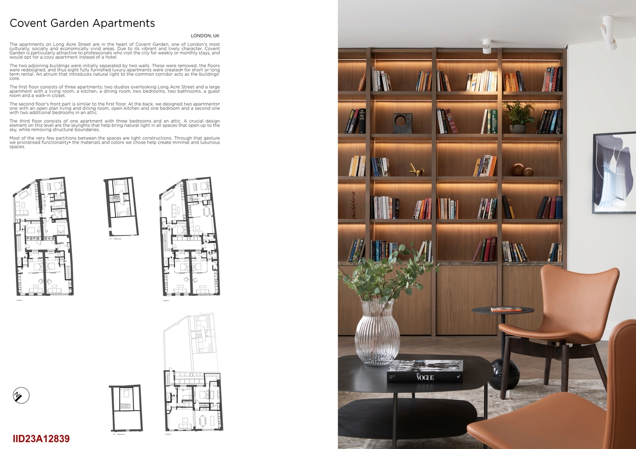 Gold Winner | Covent Garden Apartments | Urban Soul Project