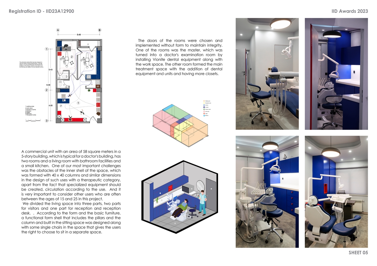 Gold Winner | Javidi Dental office | Roshan Architecture Group
