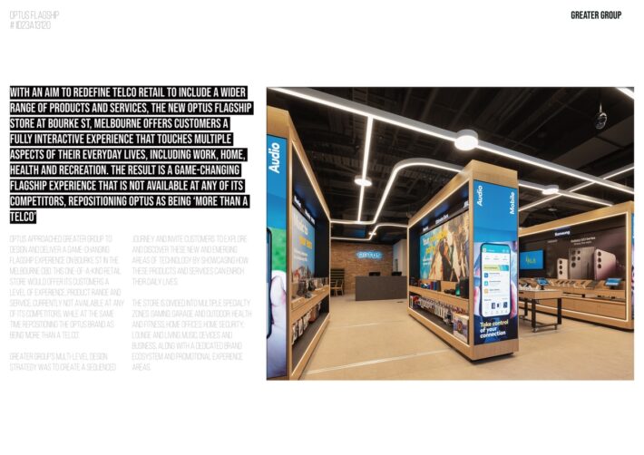 Gold Winner | Optus Bourke St. Mall | Greater Group