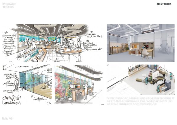 Gold Winner | Optus Bourke St. Mall | Greater Group