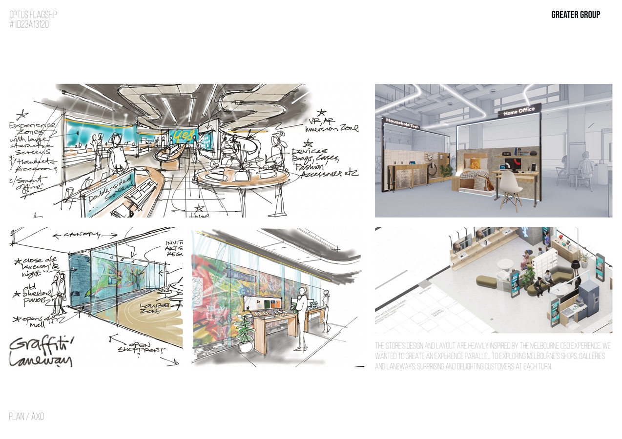 Gold Winner | Optus Bourke St. Mall | Greater Group