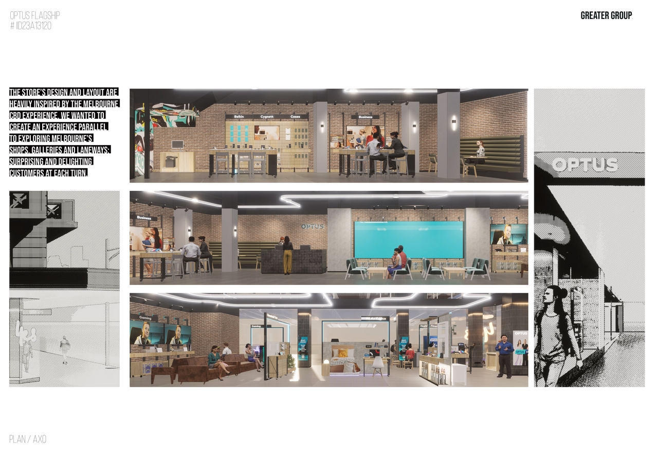 Gold Winner | Optus Bourke St. Mall | Greater Group