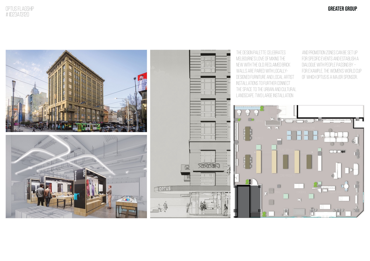 Gold Winner | Optus Bourke St. Mall | Greater Group