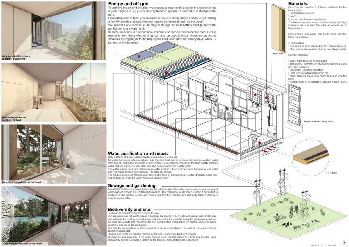 Gold Winner | Eco Modular Home | UArchitects