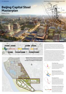 Gold Winner | BEIJING CAPITAL STEEL MASTERPLAN | Farrells