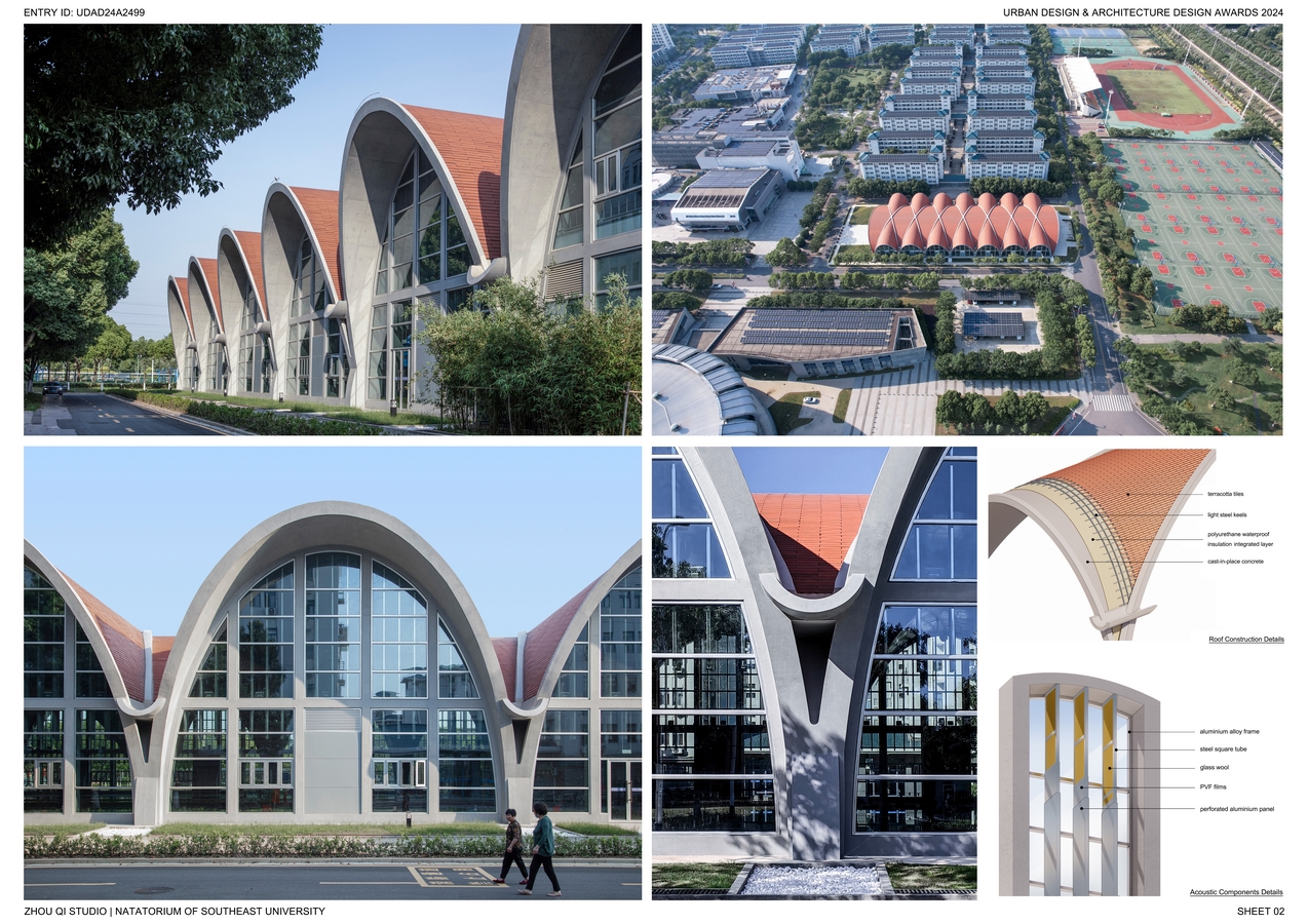 Gold Winner | Natatorium of Southeast University | Zhou Qi Studio of ...