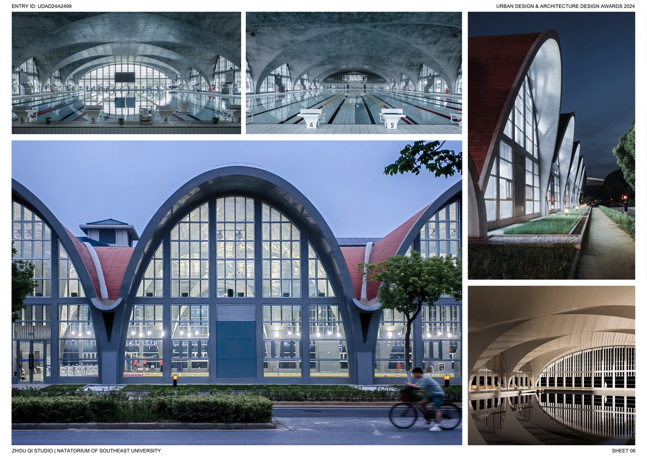 Gold Winner | Natatorium of Southeast University | Zhou Qi Studio of ...