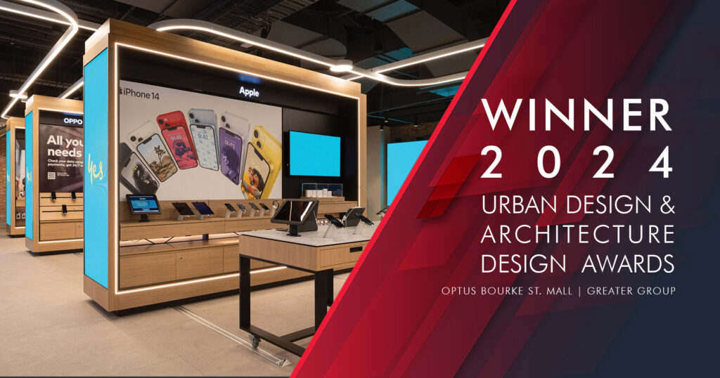 Gold Winner | Optus Bourke St. Mall | Greater Group