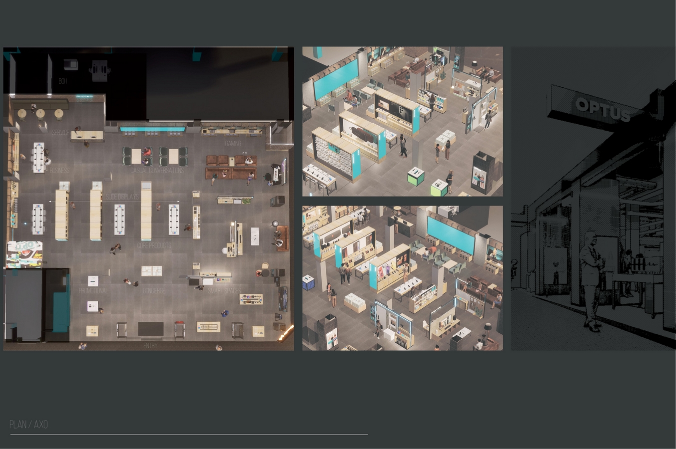 Gold Winner | Optus Bourke St. Mall | Greater Group