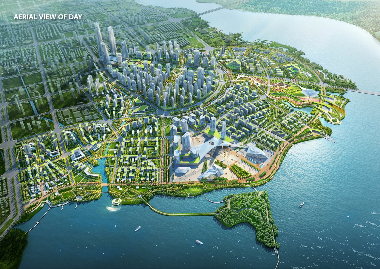 Gold Winner | Wuxi Li Lake Future City Master Plan | Tongji ...