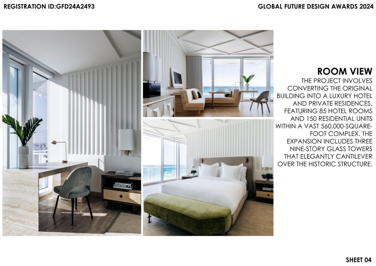 Gold Winner | Four Seasons at the Surf Club Surfside | Kobi Karp ...