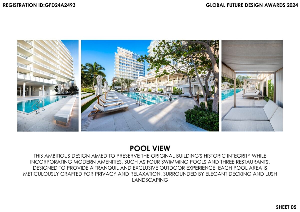Gold Winner | Four Seasons at the Surf Club Surfside | Kobi Karp ...