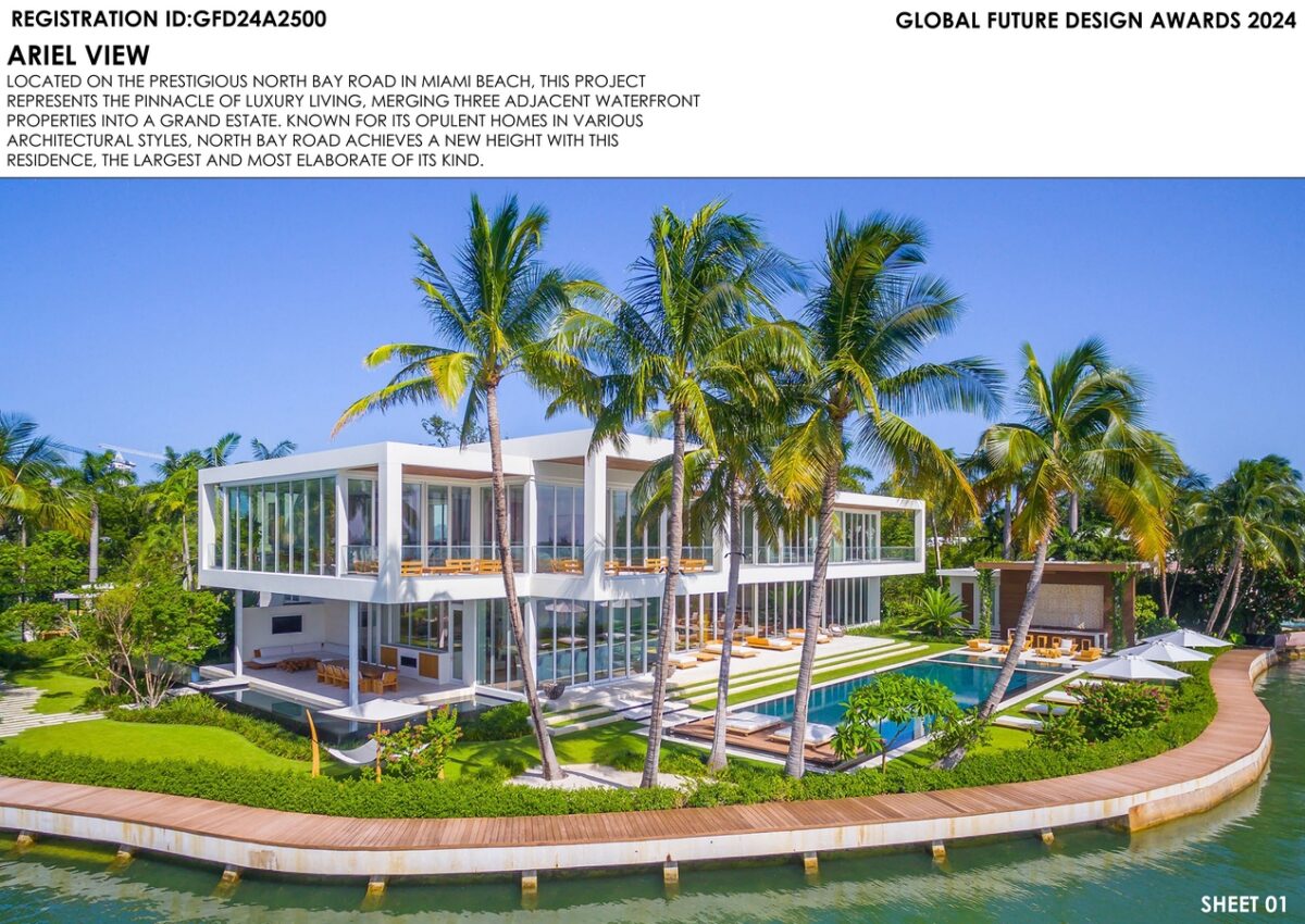 Gold Winner | Private Residence (FLOATING FRAMES HOUSE) | Kobi Karp ...