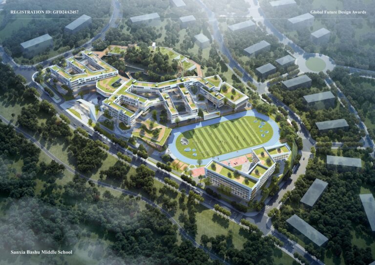 Gold Winner | Sanxia Bashu Middle School | XI ZHU DESIGN + CMCU