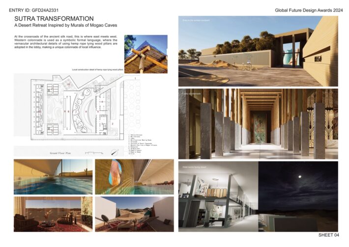 Gold Winner | Sutra Transformation, A Desert Retreat Inspired by Murals ...