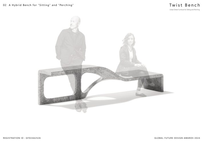 Gold Winner | Twist Bench | INU