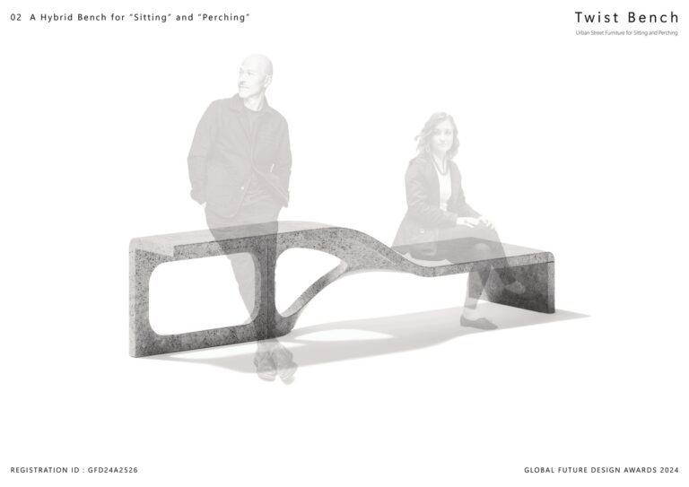 Gold Winner | Twist Bench | INU