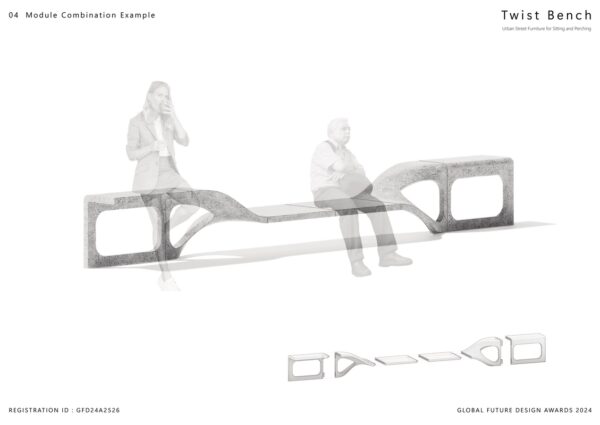 Gold Winner | Twist Bench | INU
