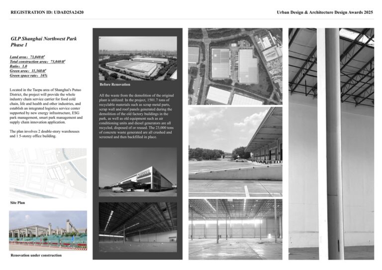 Gold Winner | GLP Shanghai Northwest Park Phase 1 | HAIYI DESIGN