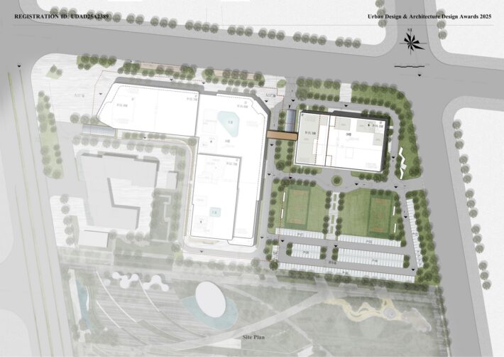 Gold Winner | Guanlan Commercial Plaza- Cultural and Sports Center | HZS