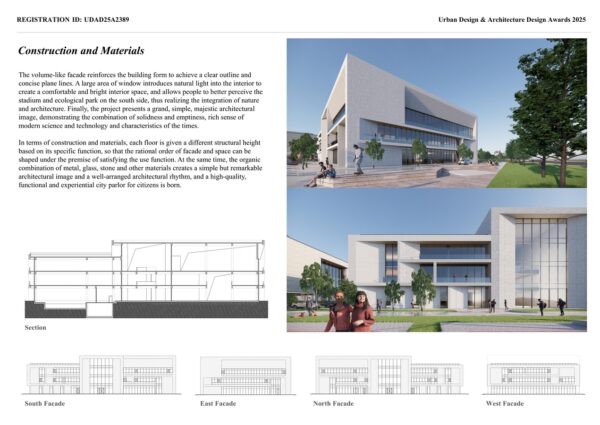 Gold Winner | Guanlan Commercial Plaza- Cultural and Sports Center | HZS