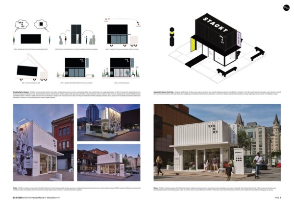 Gold Winner | STACKTˣ Ottawa Pop Up Storefront and Public Space | DS ...