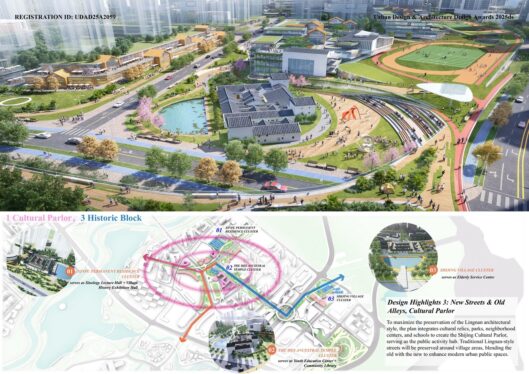 Gold Winner | Shenzhen Pingshan Shijing Area Urban Design | UPDIS & SZAD