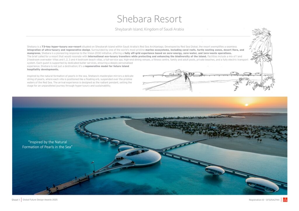 Gold Winner – Shebara Resort | Killa Design