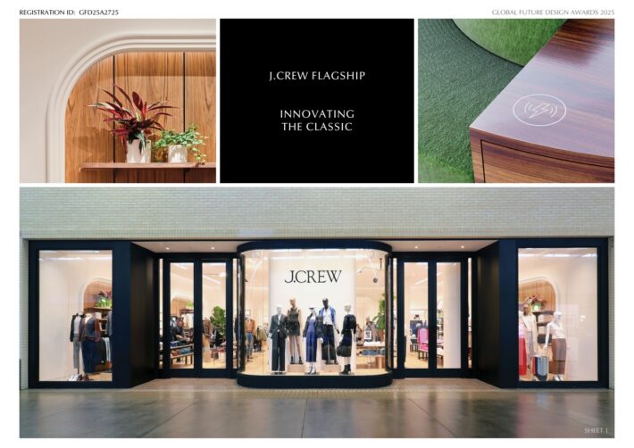 Gold Winner – J.Crew new Flagship store | Kenneth Park Architects